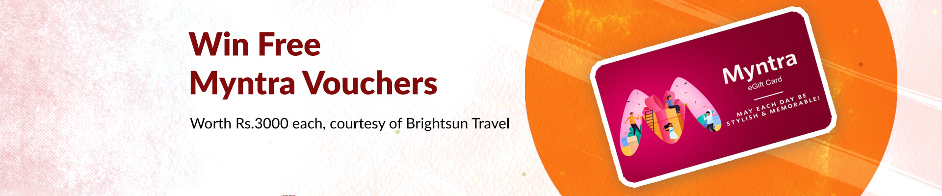 Win a Free Amazon gift card Worth `2000 Courtesy of Brightsun Travel